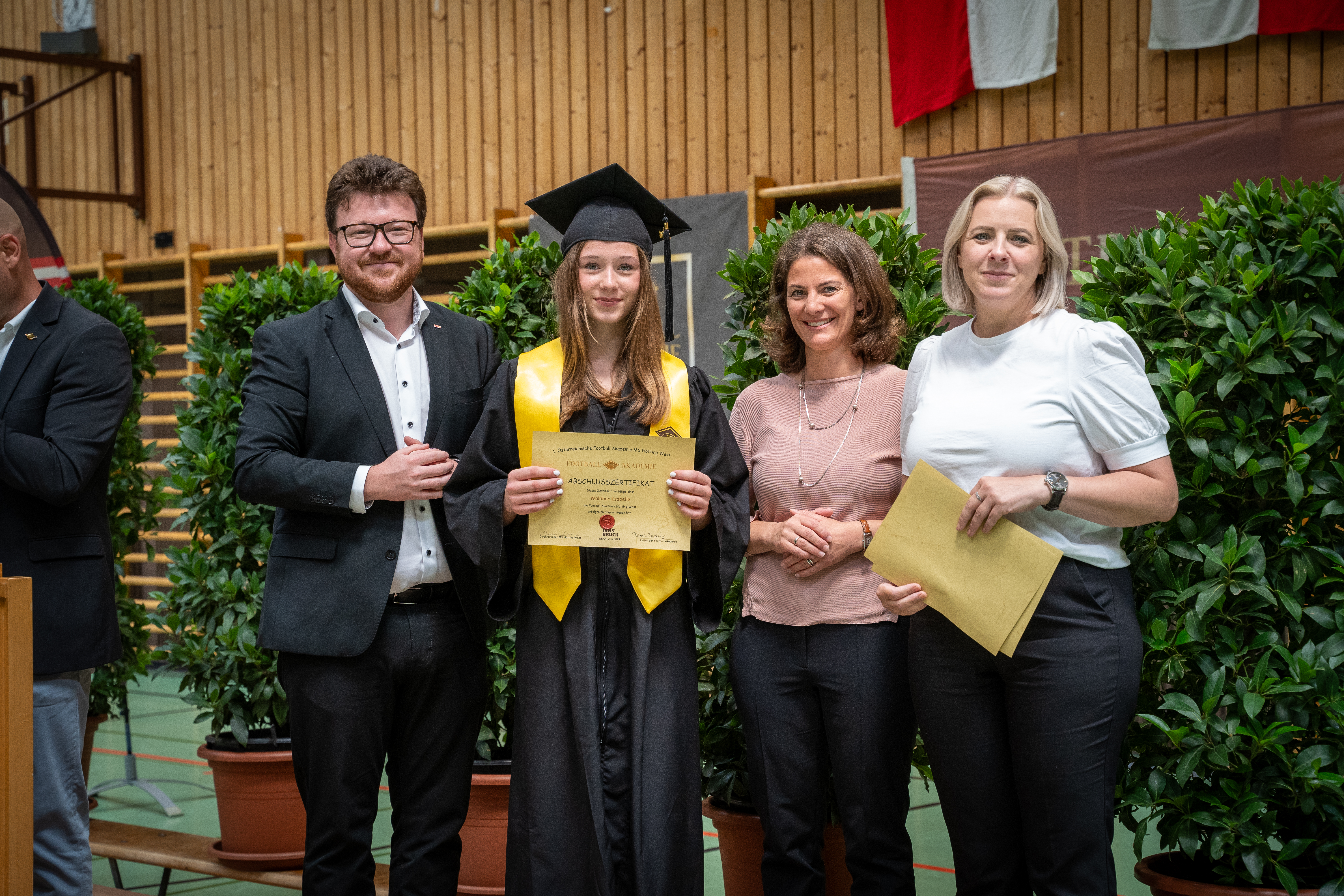 Graduiertenfeier der Football Akademie | Innsbruck Informiert